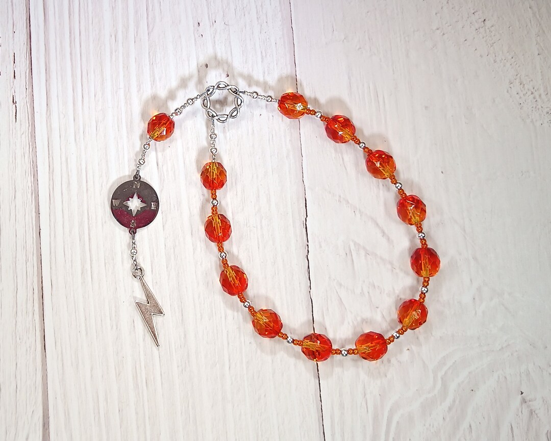 Notos Pocket Prayer Beads: Greek God of the South Wind, God of Summer ...