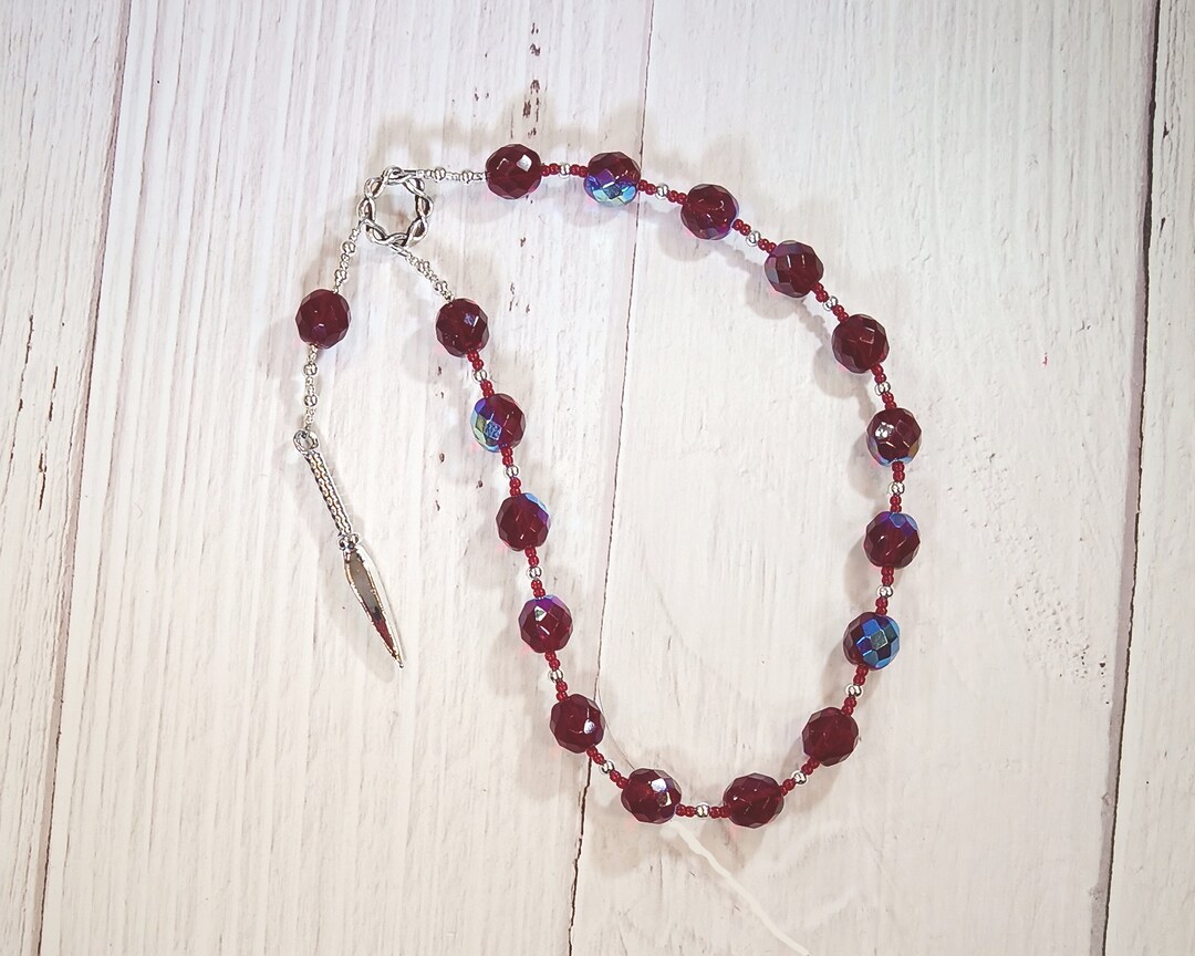 Laran Pocket Prayer Beads: Etruscan God of War - Etsy