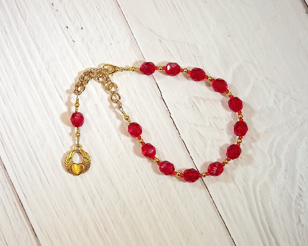 Eros Prayer Bead Bracelet: Greek God of Love, Lust, and Passion - Etsy