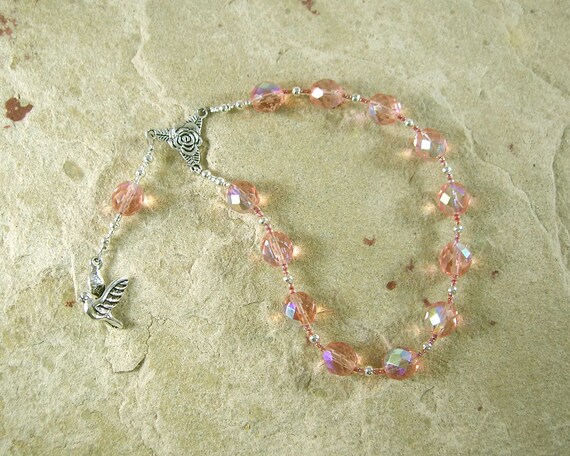 Dione Pocket Prayer Beads: Greek Titan Goddess Mother of | Etsy