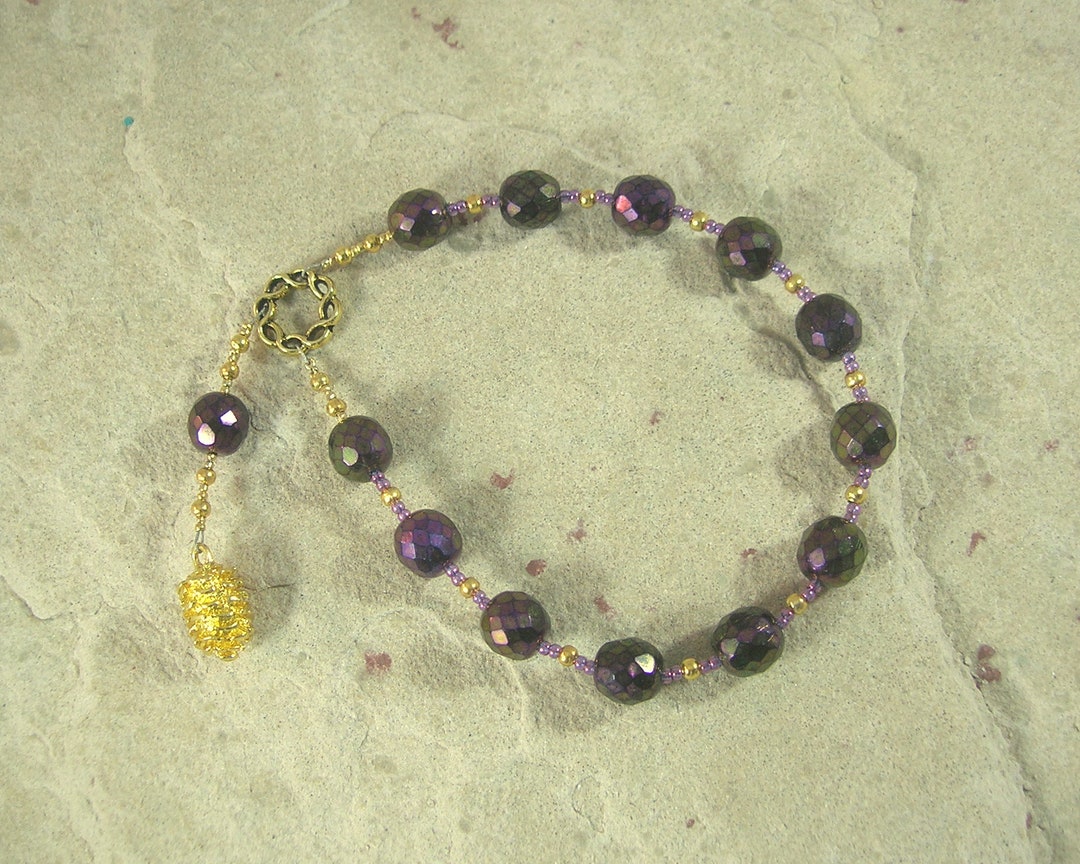 Semele thyone Pocket Prayer Beads: Greek Goddess of Dionysiac Ecstasy ...
