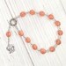 Perun Prayer Bead Necklace in Garnet: Slavic God of Thunder, Fertility ...