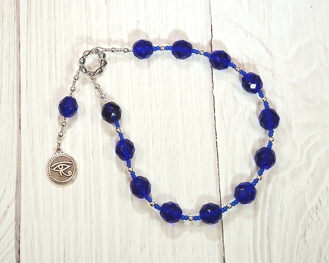 Horus the Younger heru-sa-aset Pocket Prayer Beads: Egyptian - Etsy