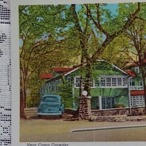 Vintage Big Spring Inn Post Card, Circa 1930 Full Color Postcard ...