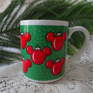 Vintage Mickey Mouse Mug, Disney Coffee Cup, Ceramic Mouse Ornament Mug ...