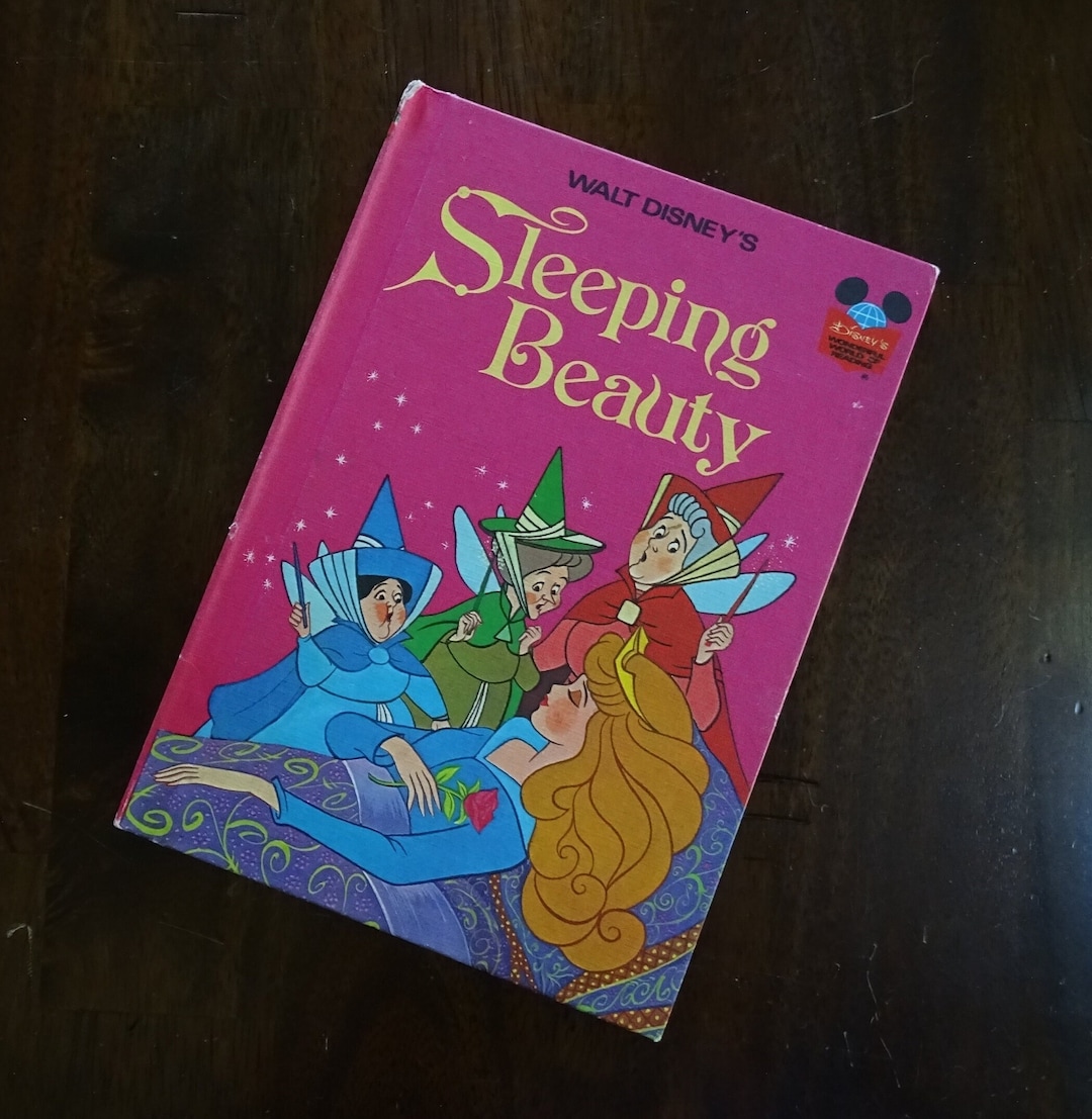 Vintage Sleeping Beauty Book, Walt Disney Storybook, 1974 World of ...