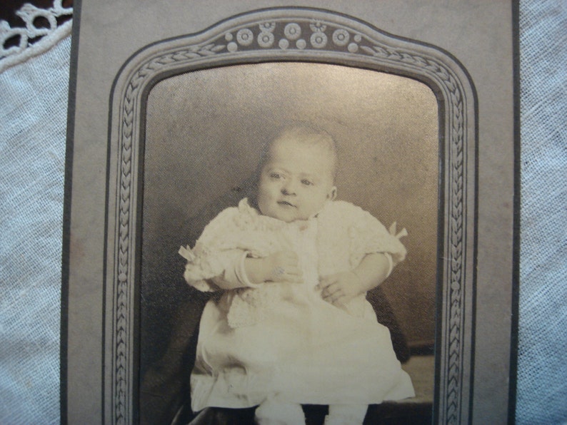 Antique Baby Photograph Early 1900's Infant Fashions Art | Etsy