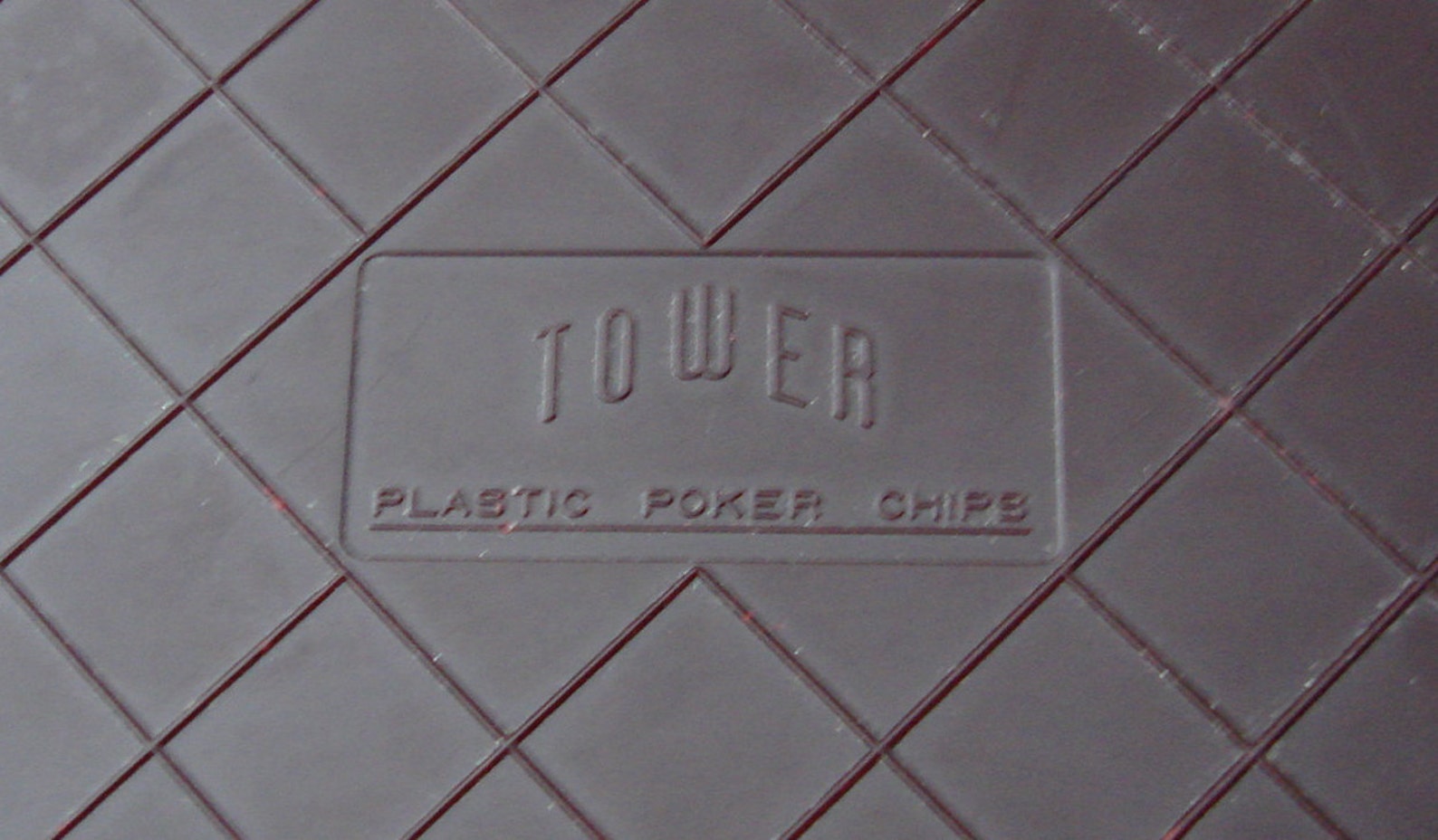 Vintage Tower Poker Chips in Storage Box Poker Game Gambling | Etsy