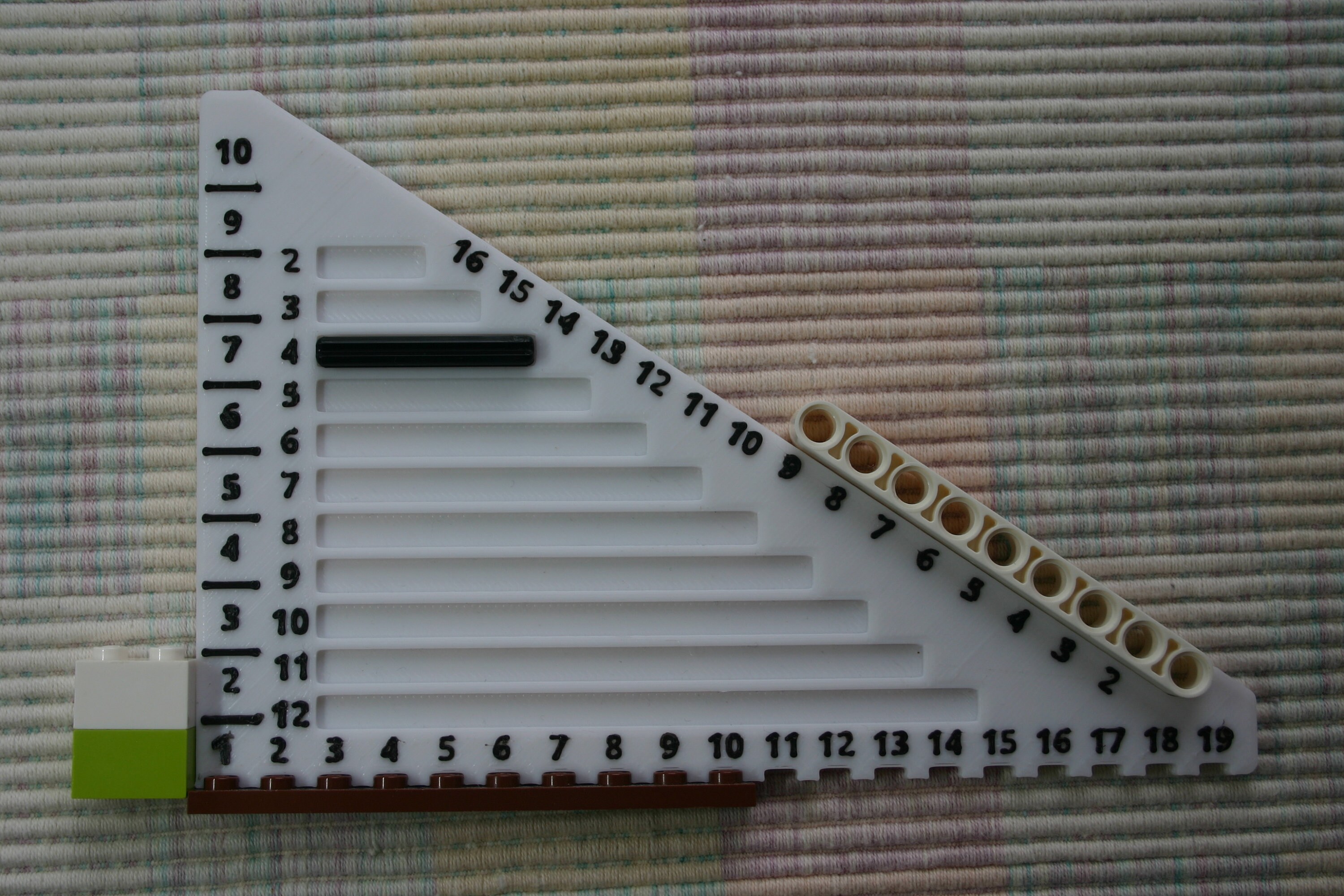 Lego Ruler 3d Printed - Etsy