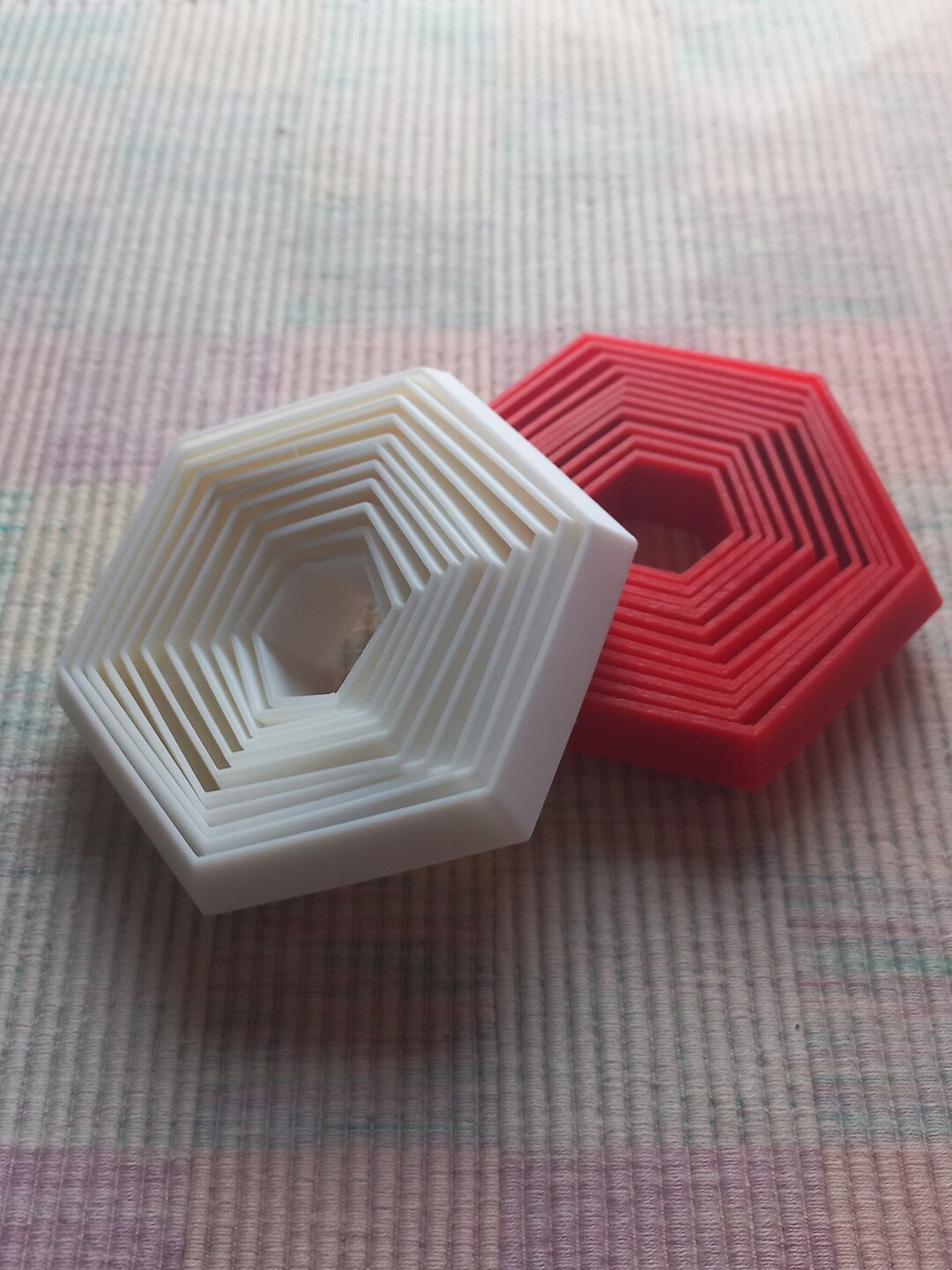 3d Printed Fidget Hexagon - Etsy