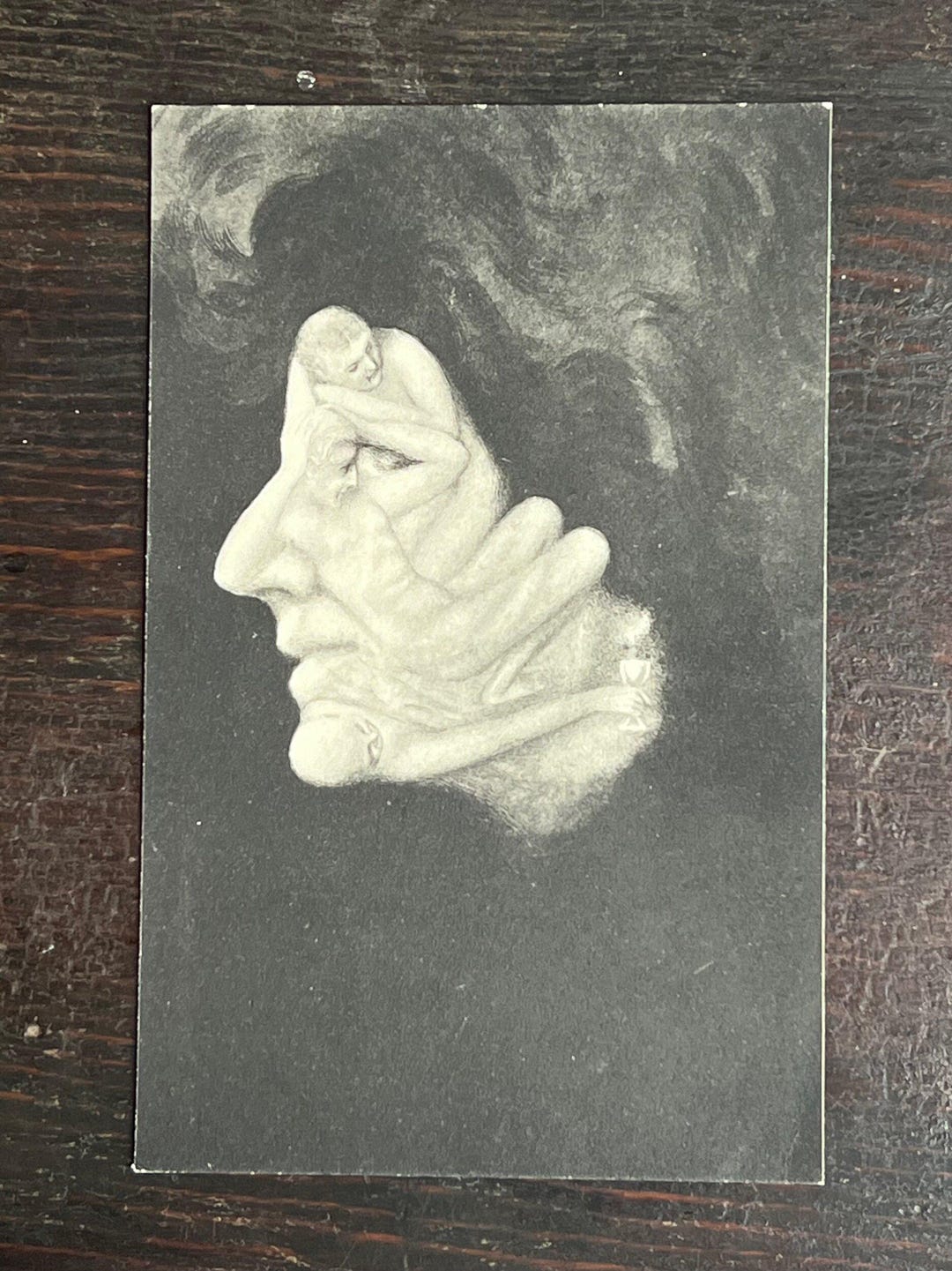 Unusual Metamorphic Men Vanitas Real-photo Postcard, C. 1900s - Etsy