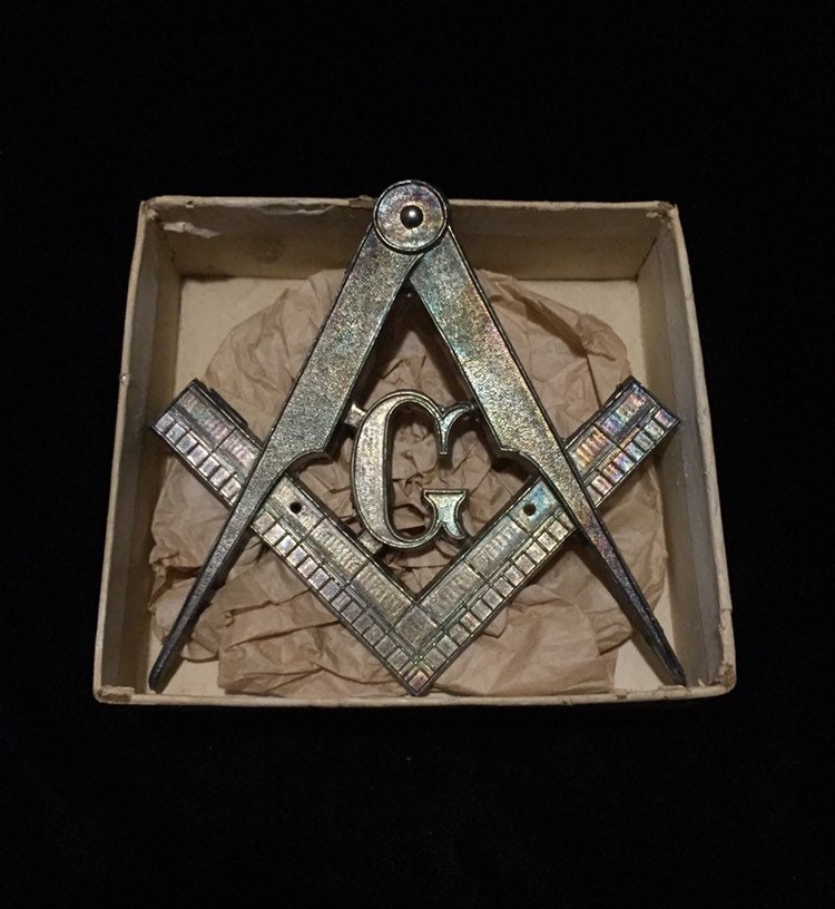 Antique Masonic Coffin Plate — ELDRITCH OCULUM ANTIQUARIAN