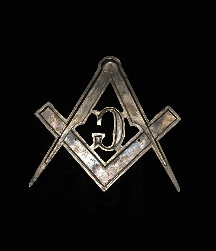 Antique Masonic Coffin Plate — ELDRITCH OCULUM ANTIQUARIAN