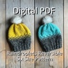 Mitten Pattern - Worsted Weight Yarn With Cable - Etsy
