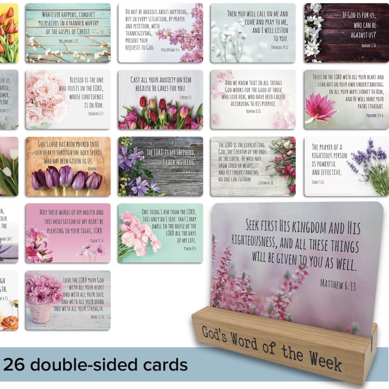 Wood Scripture Blocks - Etsy