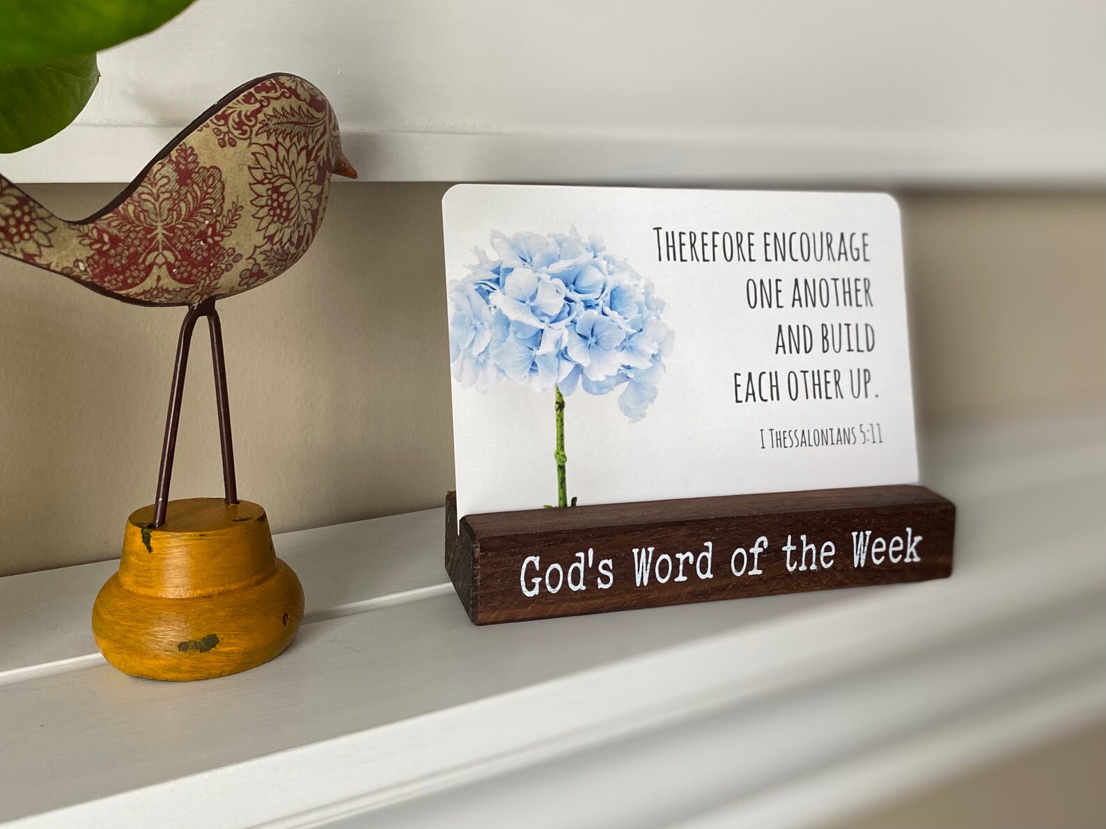 Bible Verse Cards & Holder 52 Scriptures on 26 Double-sided | Etsy