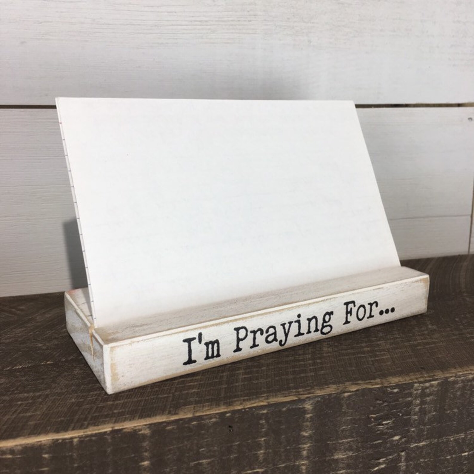 Prayer Card Holder / I'm Praying For / Prayer Request | Etsy