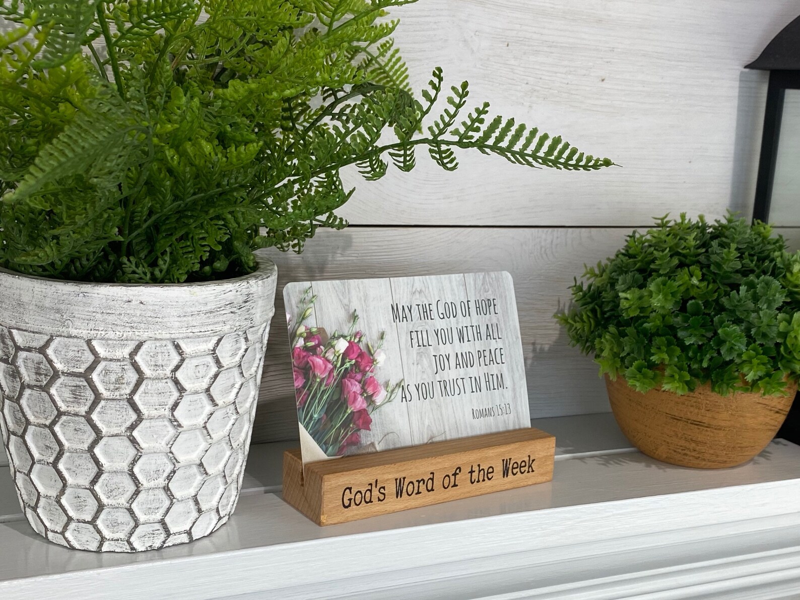 Bible Verse Cards & Holder 52 Scriptures on 26 Double-sided - Etsy