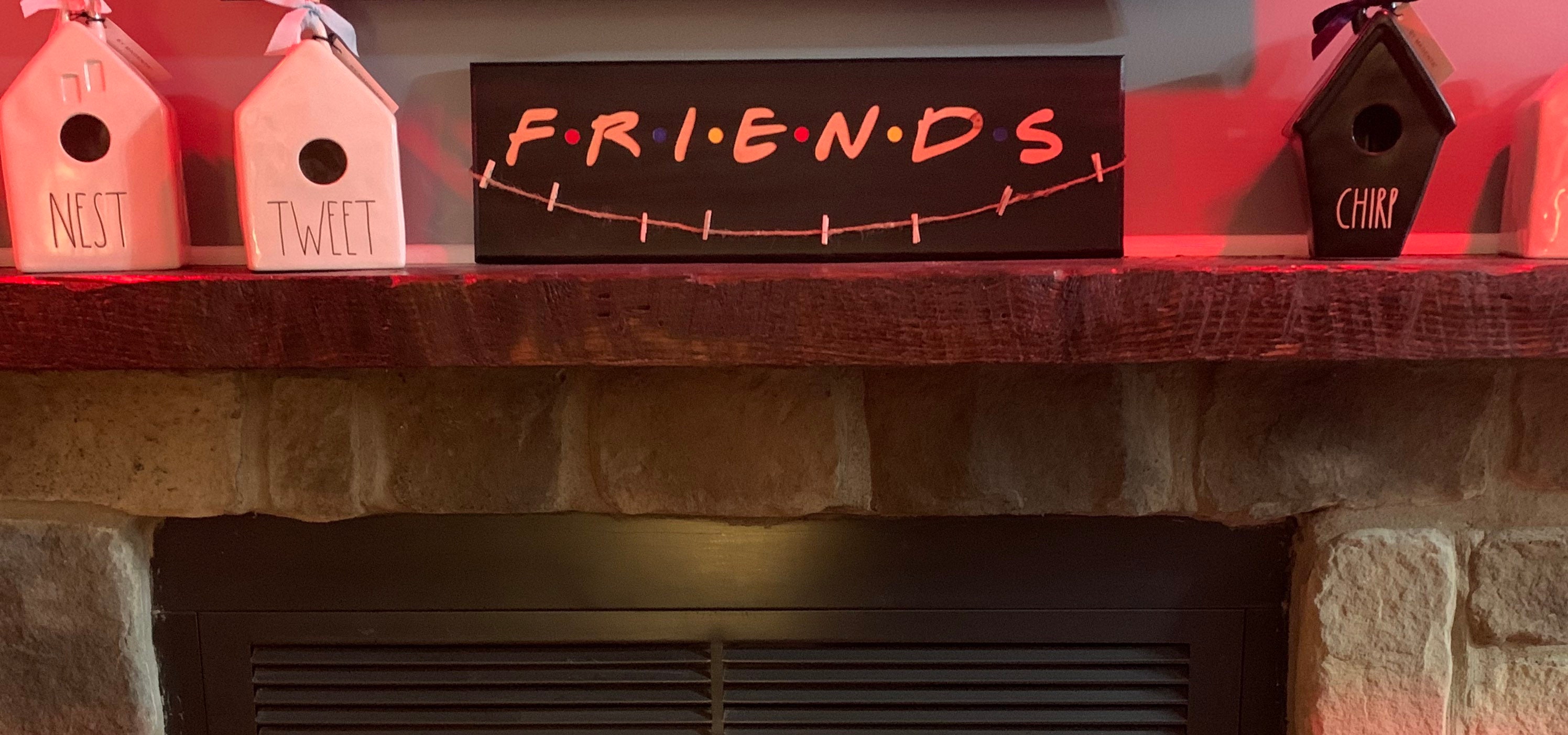 Friends Sign / Picture Sign / Friends / - Etsy