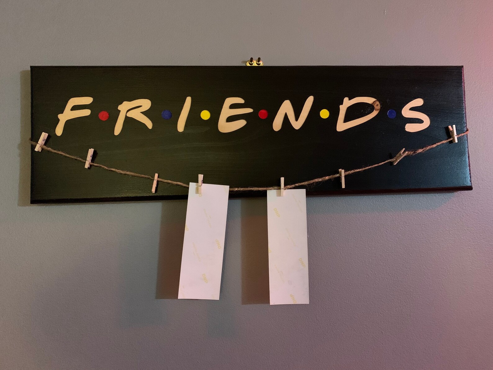 Friends sign / picture sign / friends / | Etsy