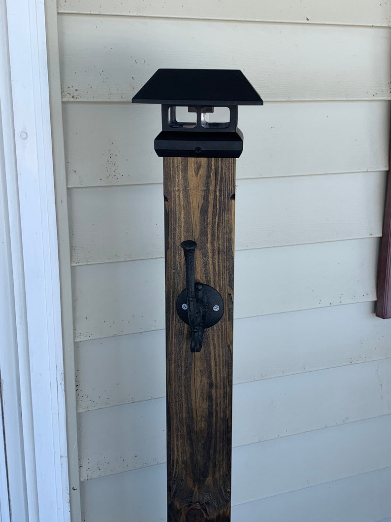 Porch Sign Post / Sign Post / Door Round Display Post / Porch - Etsy
