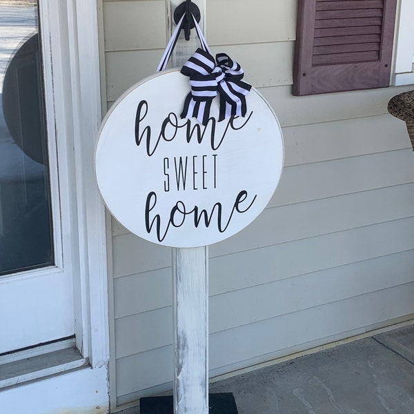 Porch Welcome Post - Etsy
