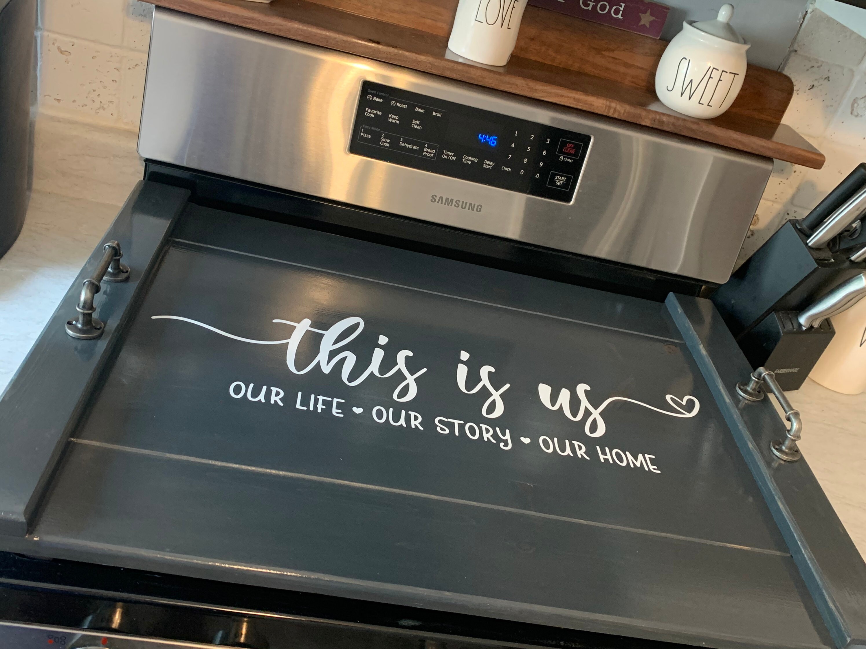 Stove Cover / Noodle Board / Stove Tray / Stove / Tray / Glass - Etsy