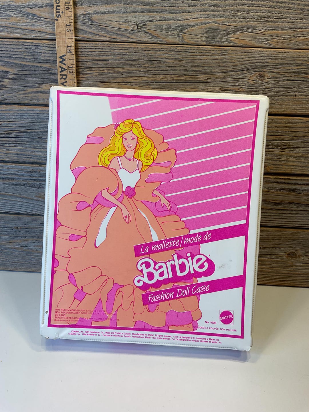 Vintage Mattel Barbie Fashion Doll Case With Peache's 1984 - Etsy