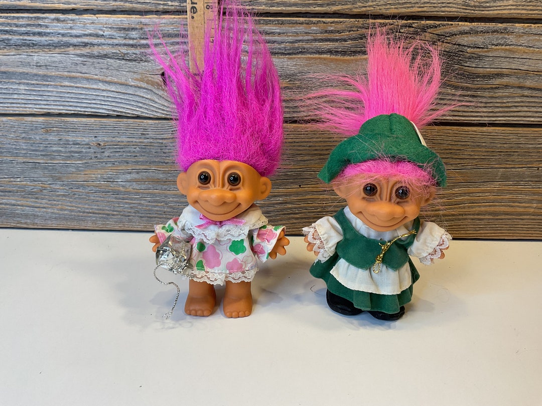 Vintage Russ 2 Trolls 90’ - Etsy