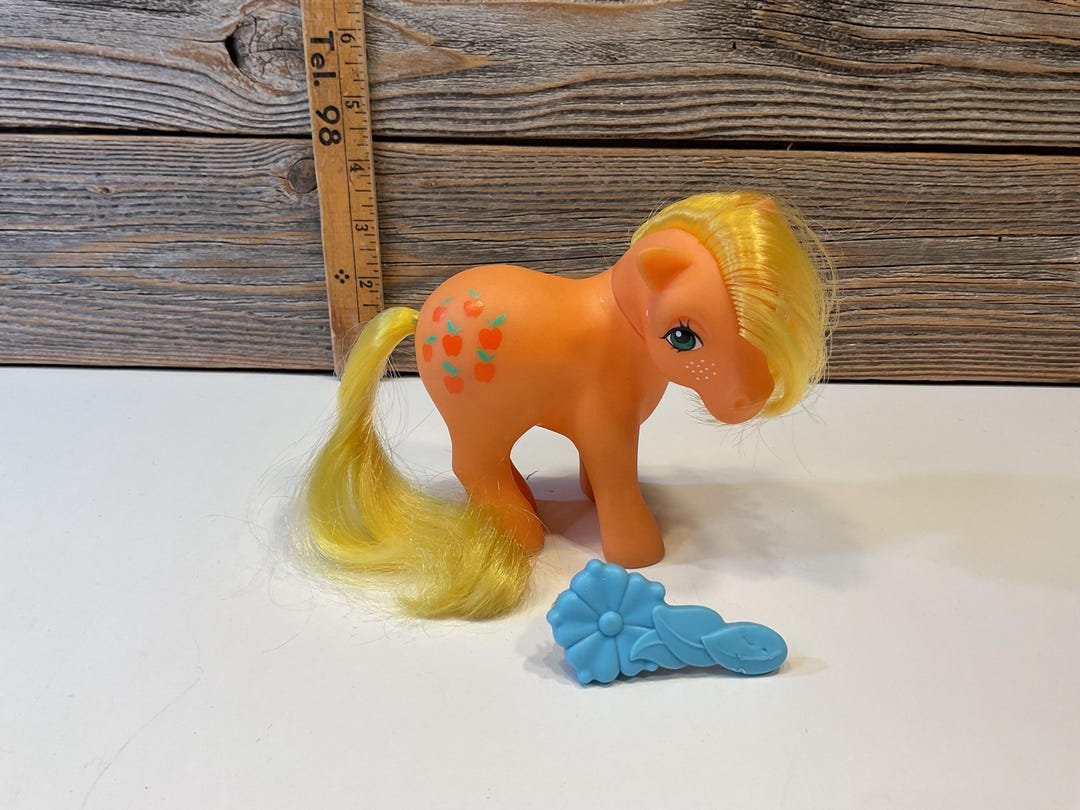 Vintage My Little Pony Applejack 1983 - Etsy