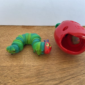 Vintage Eric Carle Apple and Caterpillar 90’ - Etsy