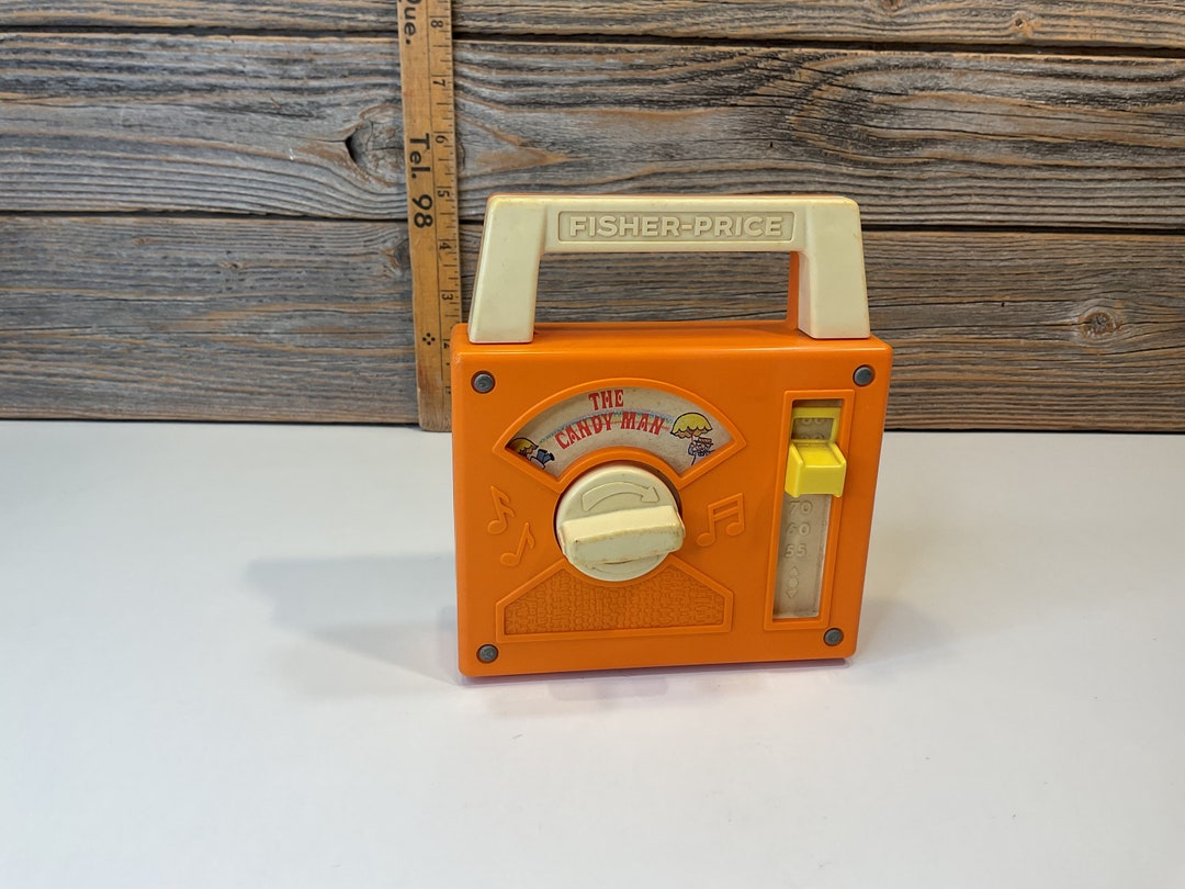 Vintage Fisher Price the Candy Man Radio 1978 - Etsy