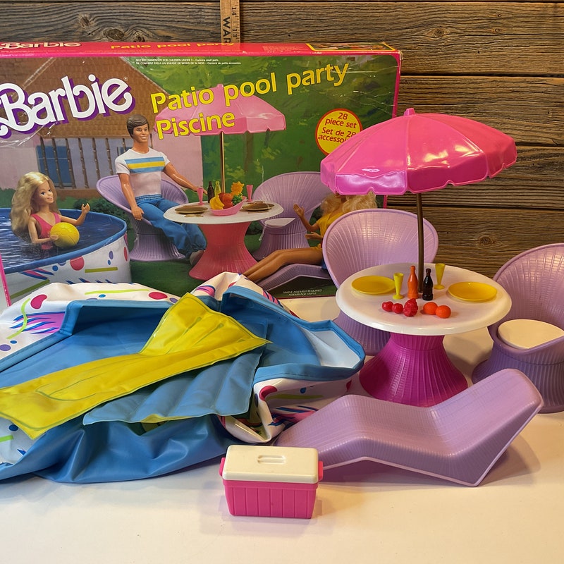 Vintage Barbie Pool - Etsy