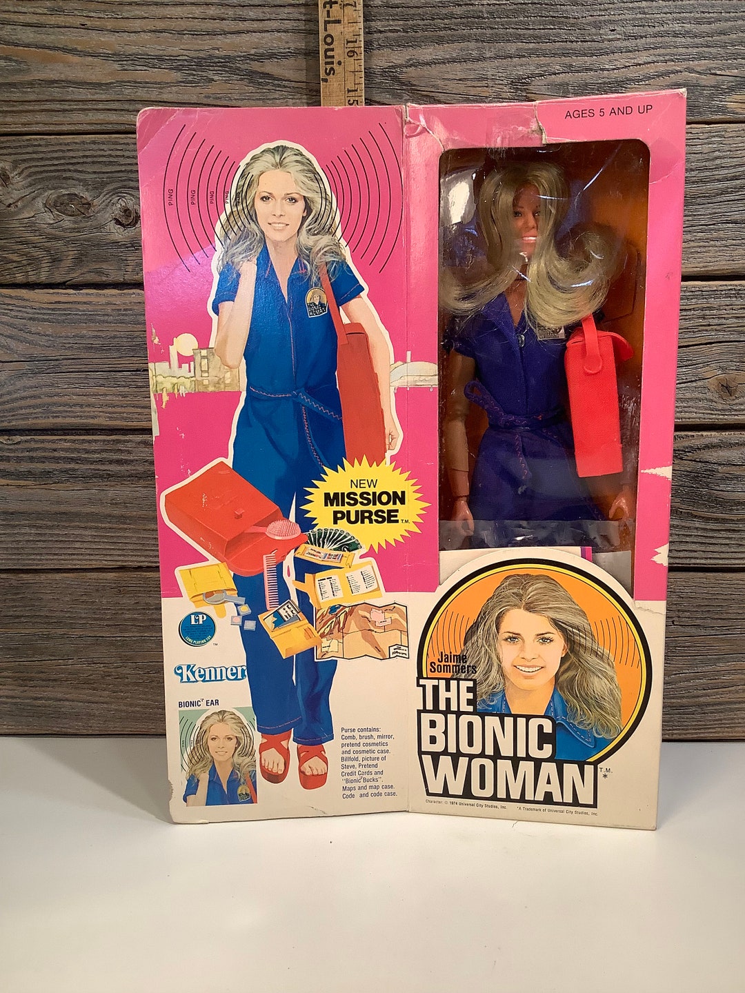 Vintage Kenner the Bionic Woman 1977 - Etsy