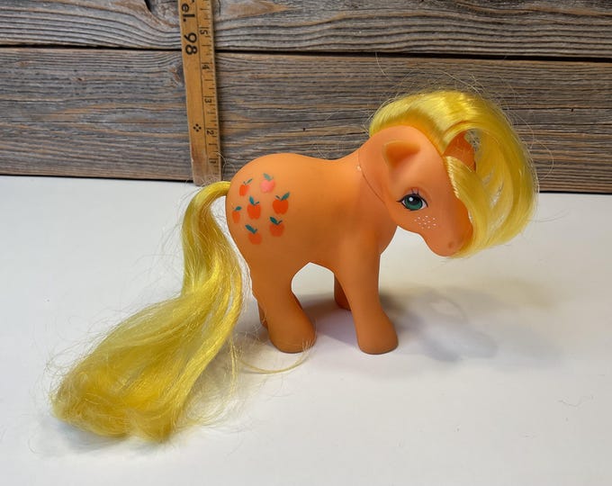 Vintage My Little Pony Applejack 1983 - Etsy