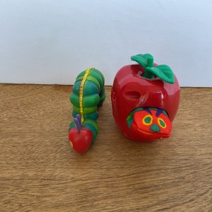 Vintage Eric Carle Apple and Caterpillar 90’ - Etsy