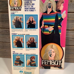 Vintage Kenner the Bionic Woman's Enemy Fembot 1977 - Etsy