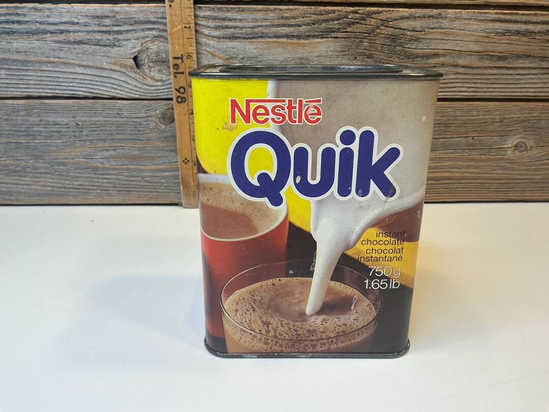 Vintage Nestlé Quik Chocolate Cardboard Box 70’ - Etsy