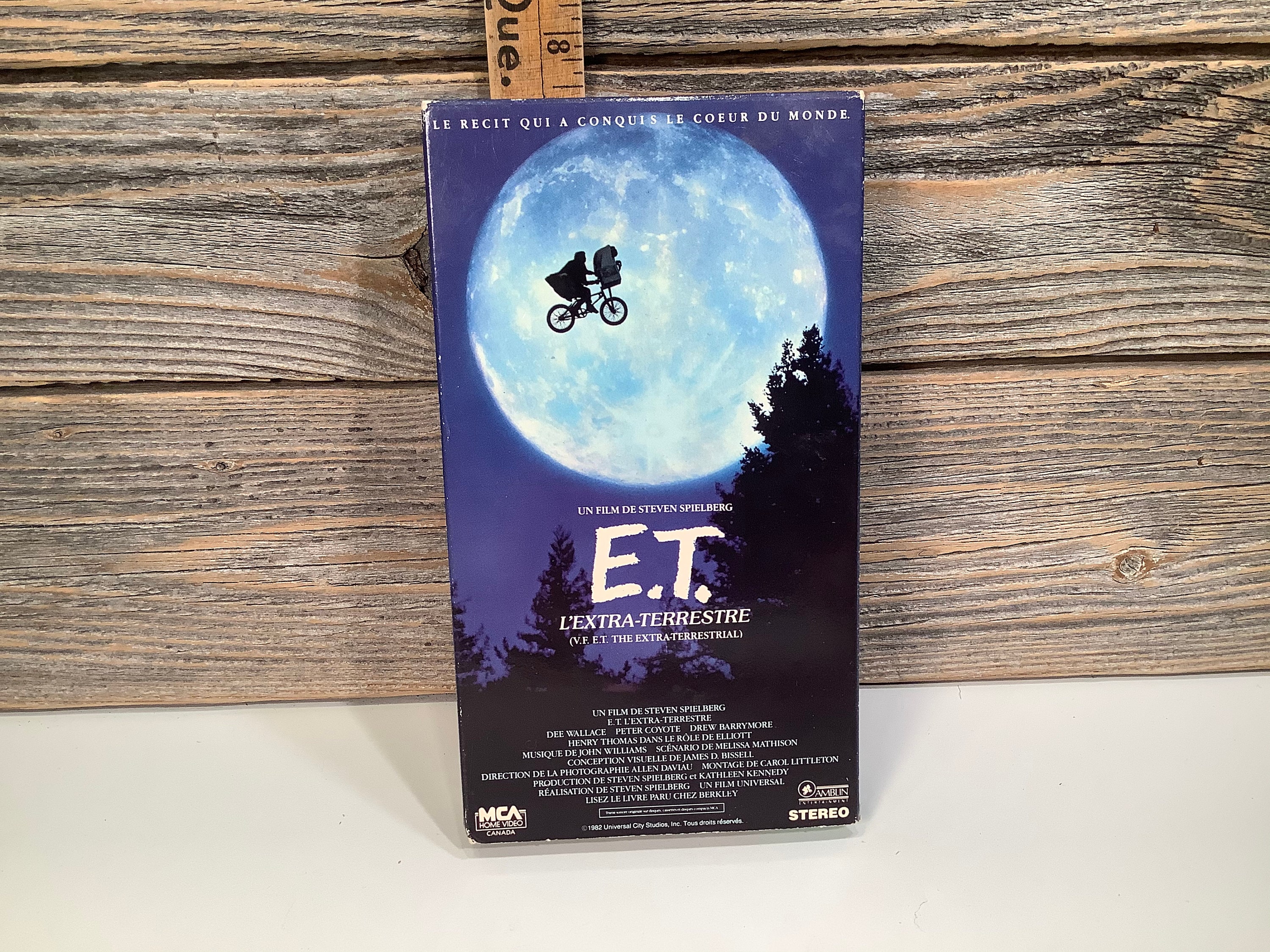 Vintage VHS E.T. the Extra Terrestrial 1982 - Etsy Canada