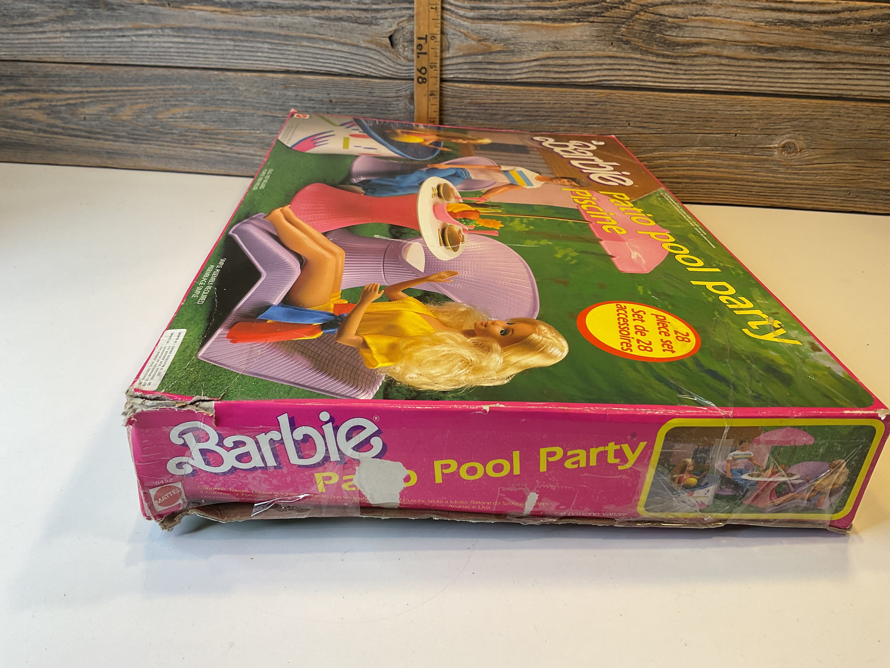 Vintage Mattel Barbie Patio Pool Party 1988 - Etsy
