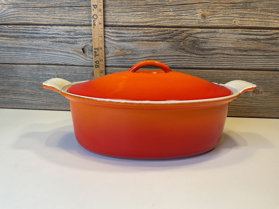 Vintage Descoware FE Belgium Cast Iron Enamel Saucepan 111-C - Etsy