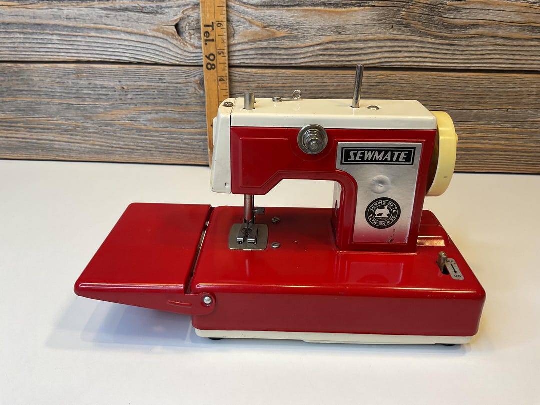 Vintage Sew Mate Children's Matel Battery Operated Sewing Machine - Etsy