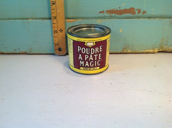 Vintage Tin Can Magic Baking Powder 70' | Etsy