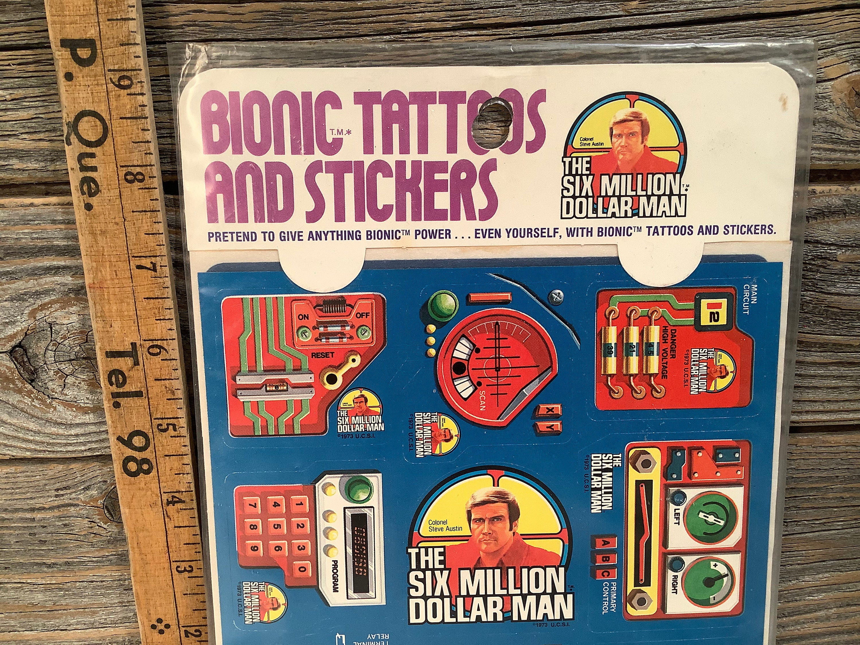Bionic Man Tattoo