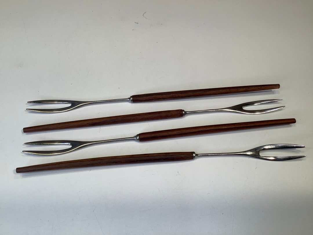 Vintage Rostfrei 4 Fondue Forks 70 - Etsy