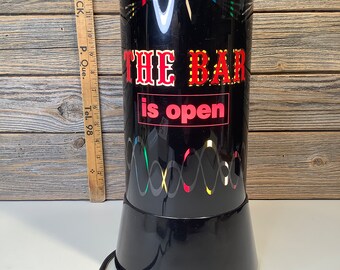 Bar Open Lamp - Etsy