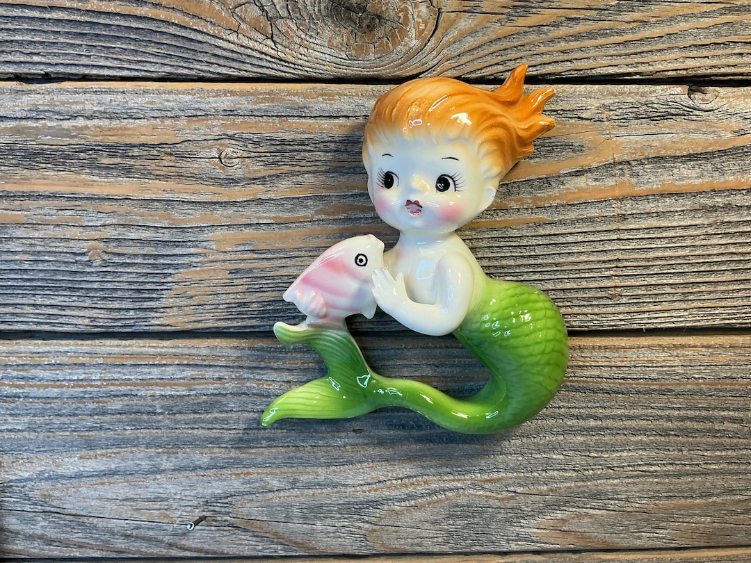 Vintage Norcrest Mermaid Wall 50’ - Etsy
