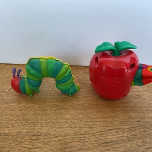 Vintage Eric Carle Apple and Caterpillar 90’ - Etsy