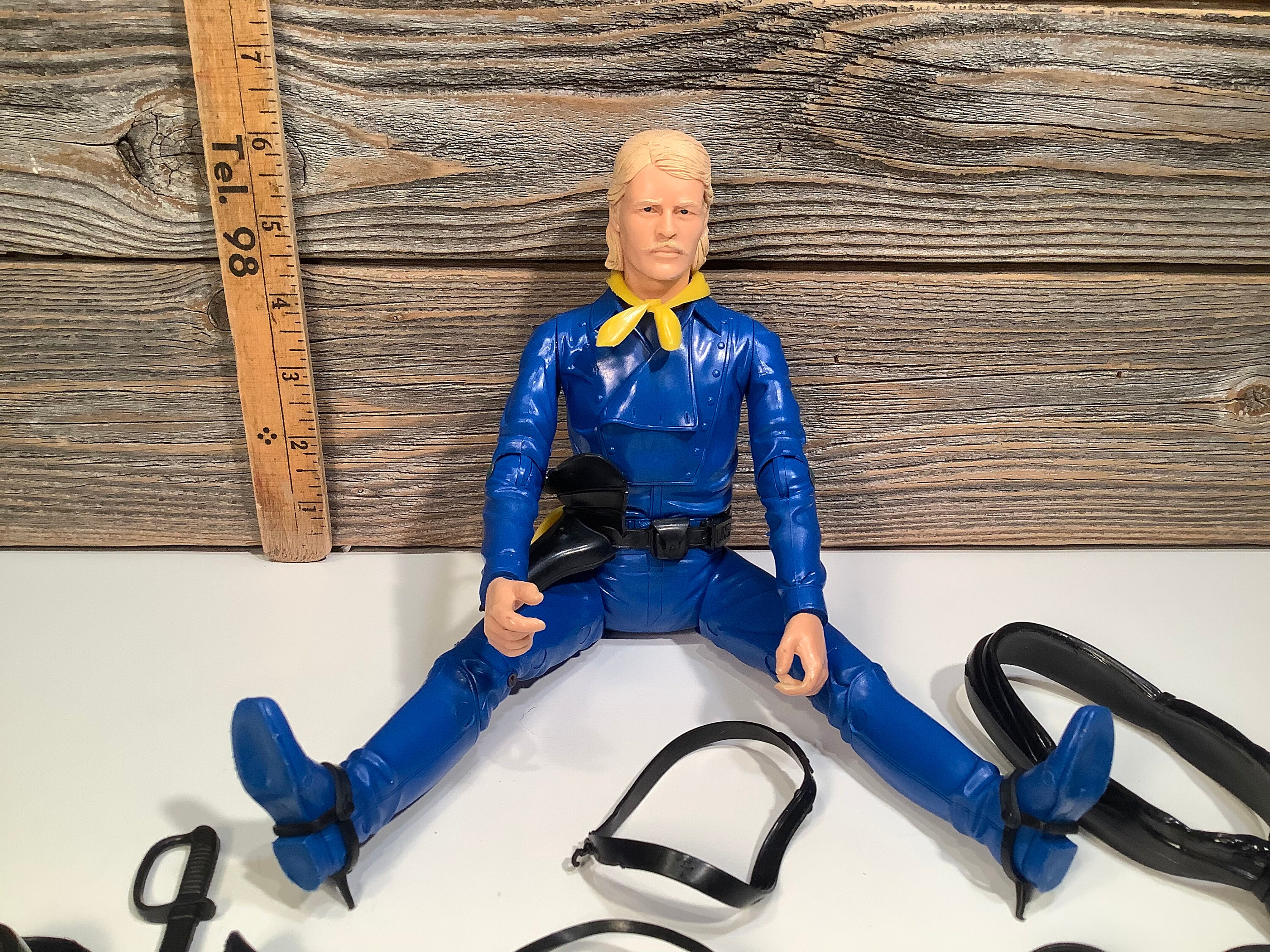 Vintage Marx General Custer Johnny West Figurine 1967 | Etsy