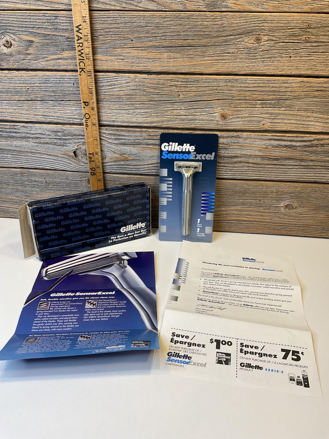 Vintage Gillette Sensor Excel Trial Package 1993 - Etsy